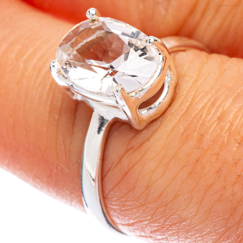 Rare Danburite Ring Size 7.75 (925 Sterling Silver) R146730 – Ana Silver Co