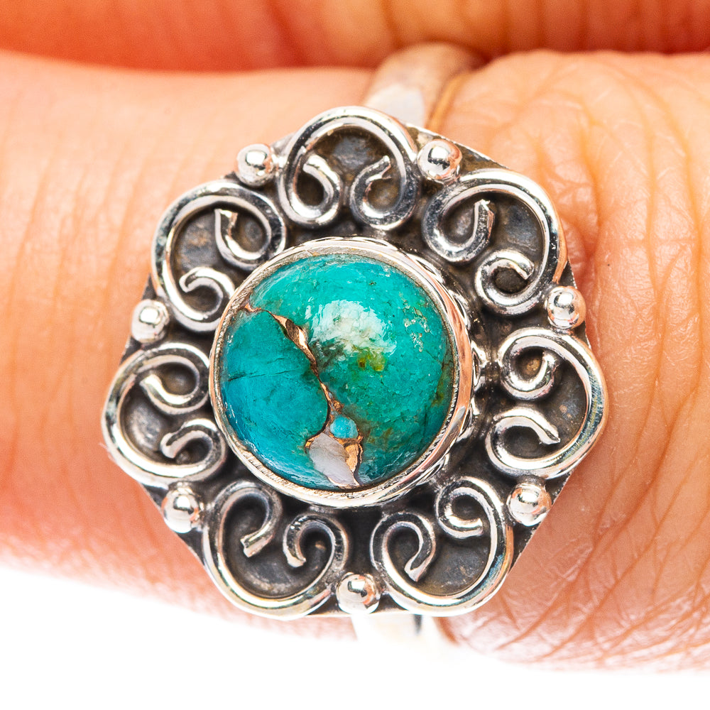 Blue Copper Composite Turquoise Jewelry – Ana Silver Co