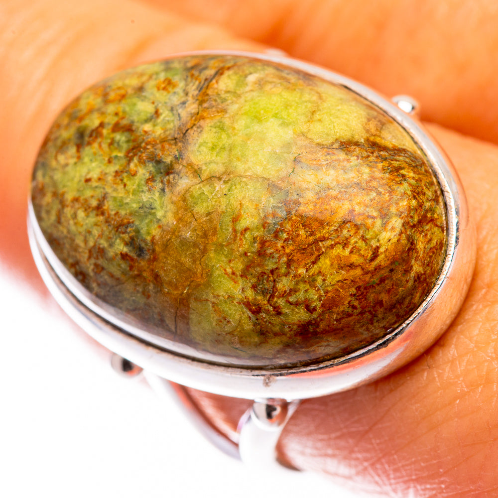 Gaspeite Ring Size 8.75 (925 Sterling Silver) R140719 – Ana Silver Co