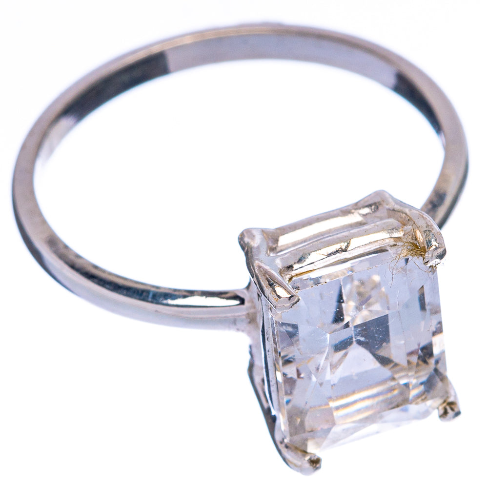 Rare Goshenite Ring Size 7.75 (925 Sterling Silver) R146571 – Ana Silver Co