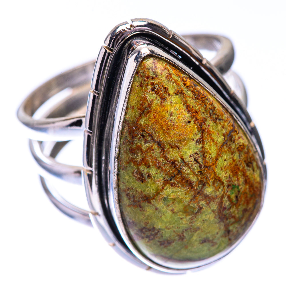 Gaspeite Ring Size 7.25 (925 Sterling Silver) R140717 – Ana Silver Co