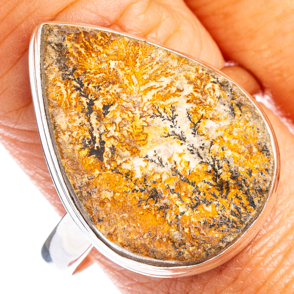 Germany Psilomelane Dendrite Ring Size 11 (.925 Sterling Silver) – Ana ...
