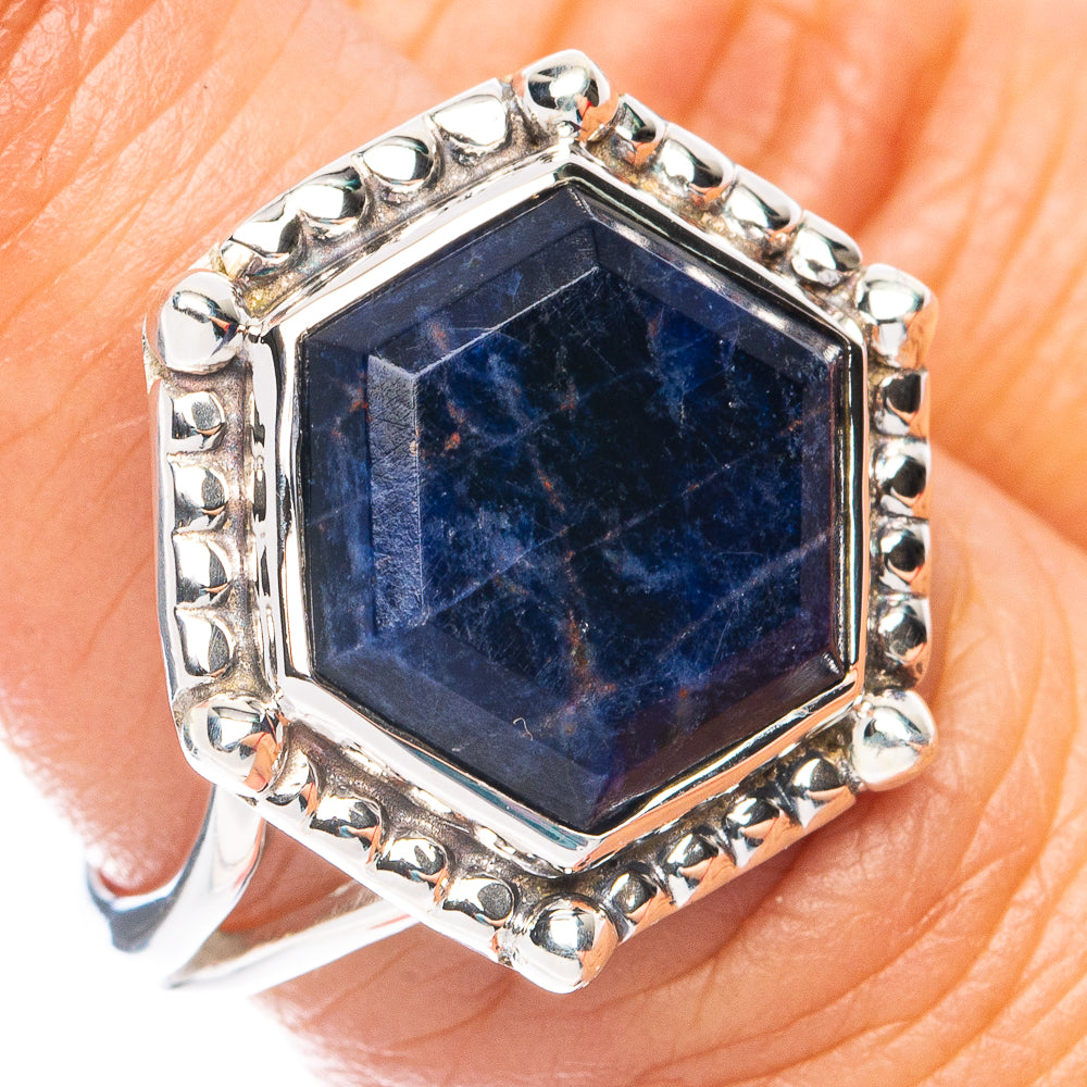 Premium Sodalite Ring Size 6.5 (925 Sterling Silver) R7669 – Ana Silver Co