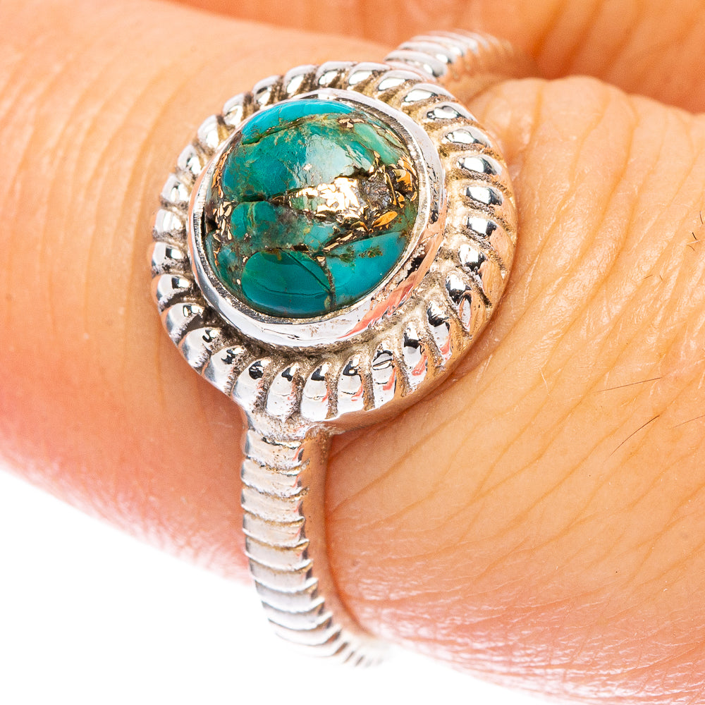 Blue Copper Composite Turquoise Jewelry – Ana Silver Co