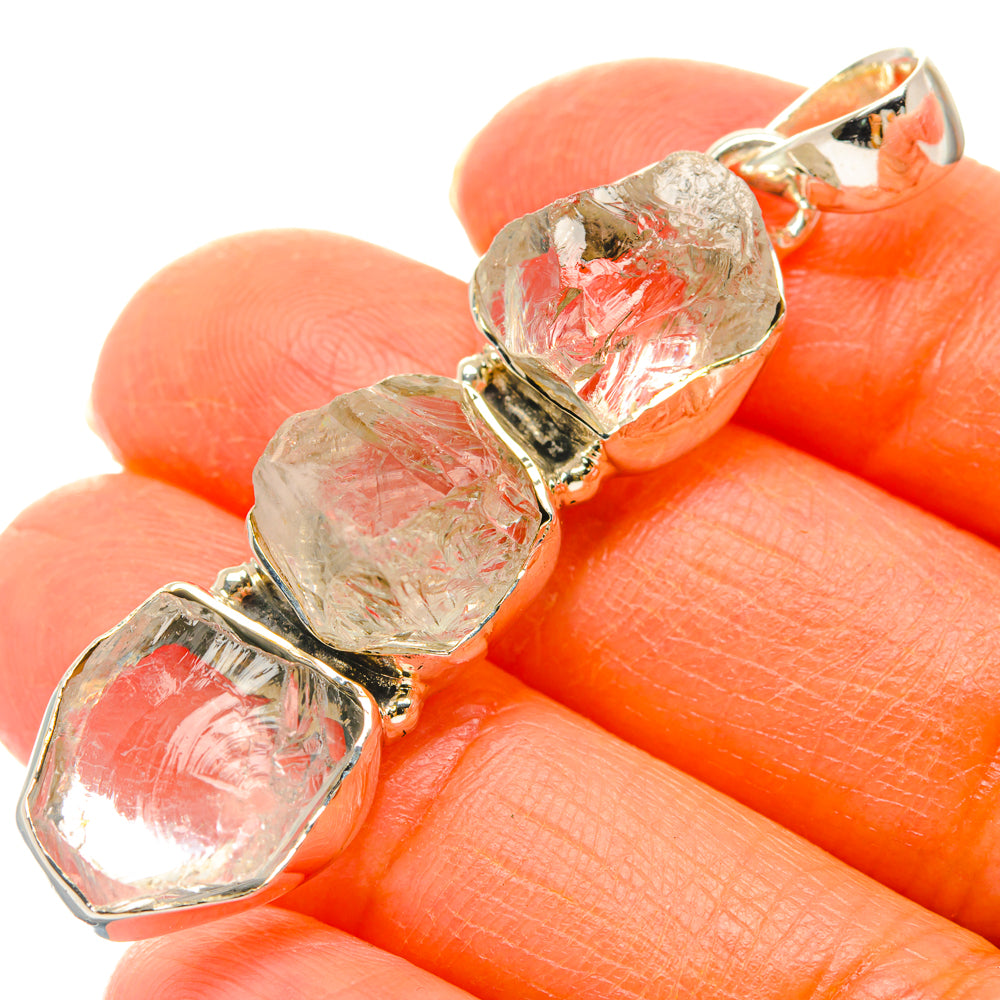 Rough White Quartz Pendant 2" (925 Sterling Silver) PD29366 – Ana Silver Co