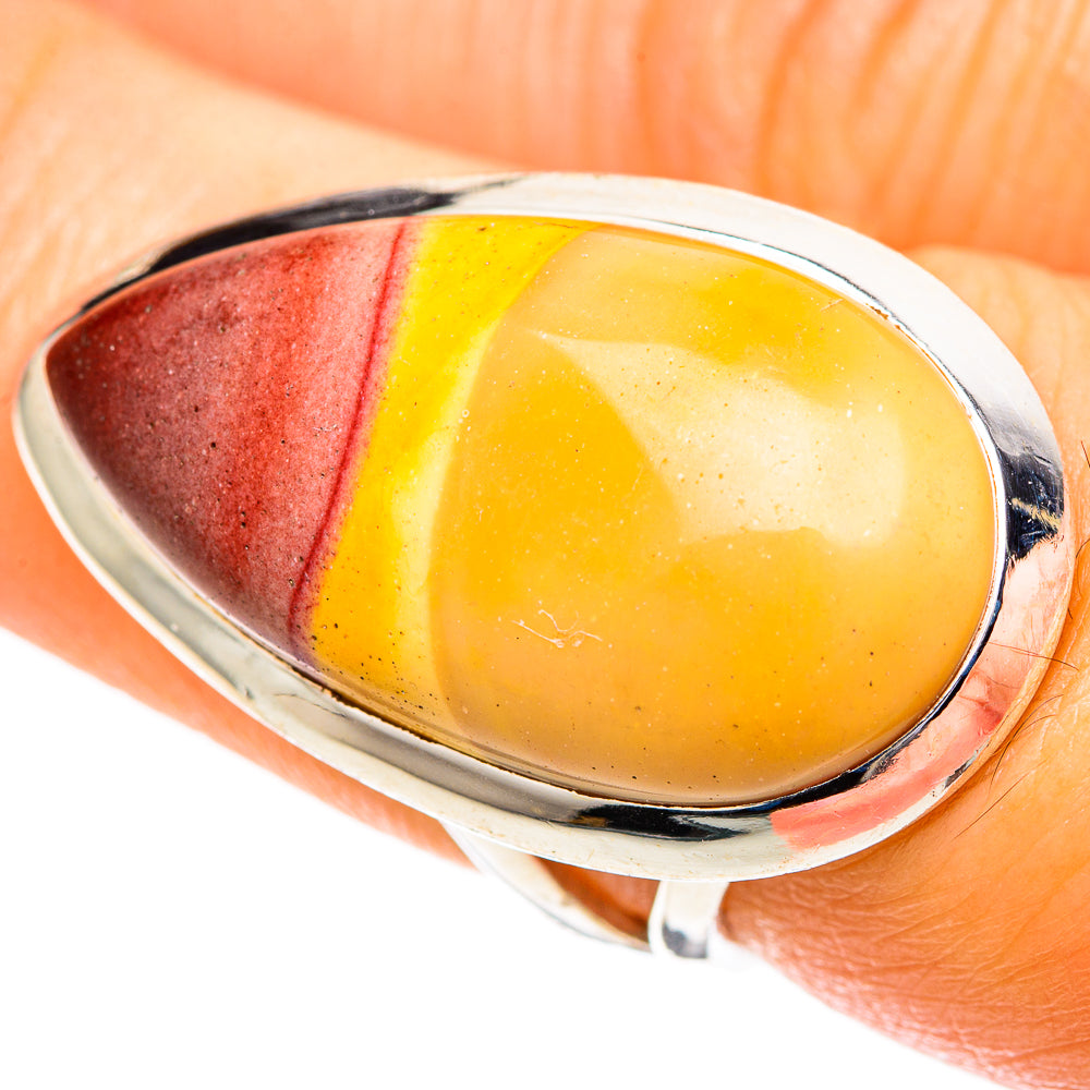 Large Mookaite Ring Size 6.5 (925 Sterling Silver) RING107706 – Ana ...