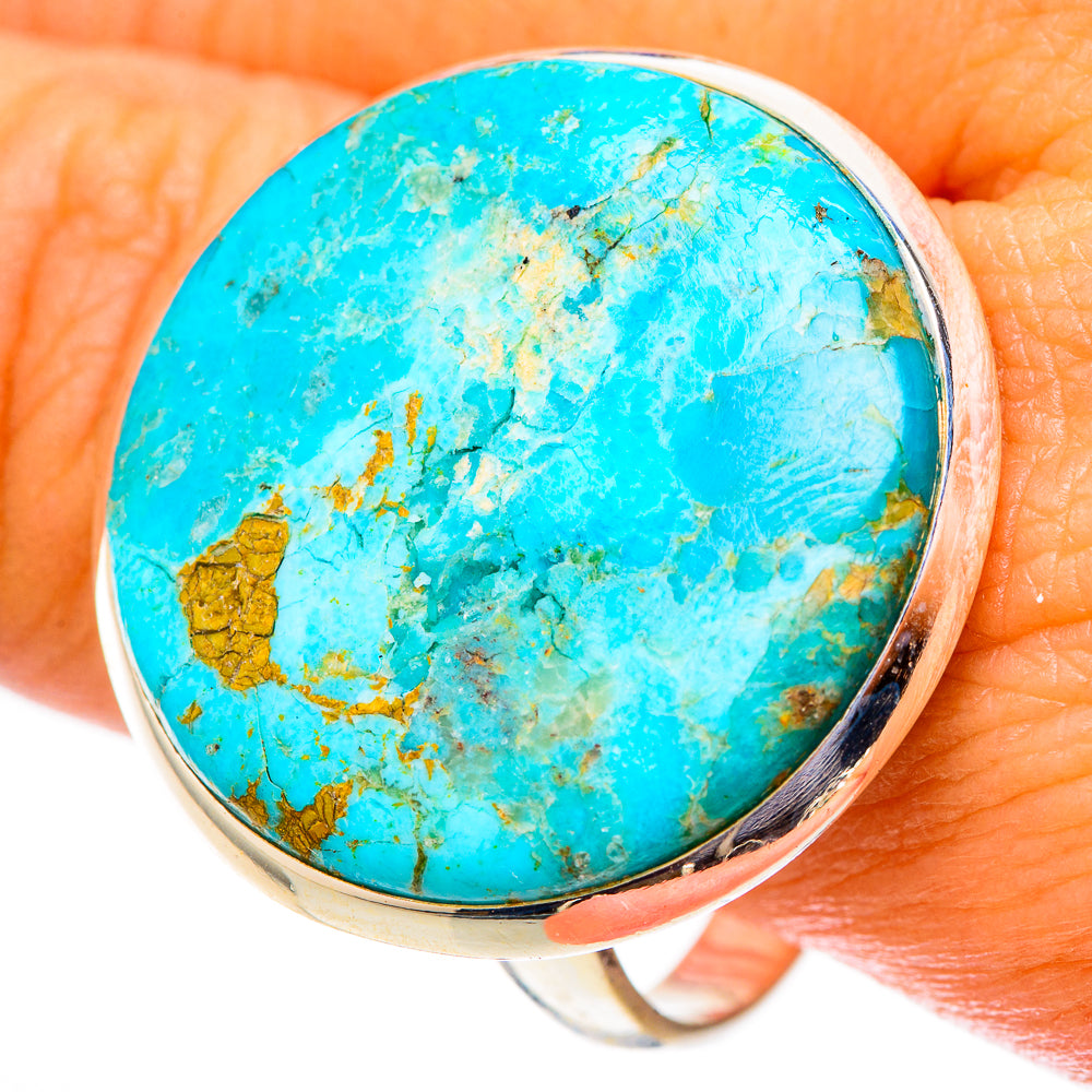 Huge Peruvian Chrysocolla Ring Size 13 (925 Sterling Silver) RING11768 ...