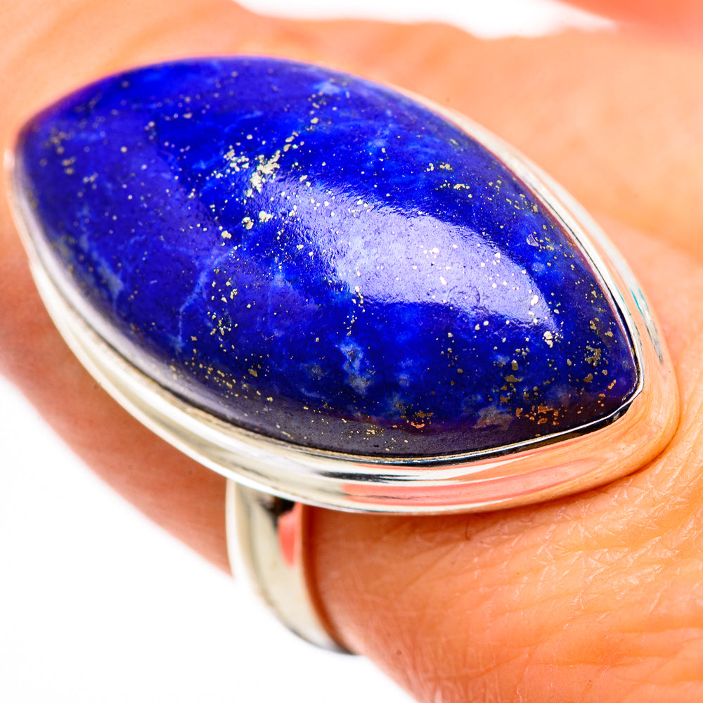 Large Lapis Lazuli Ring Size 7.5 (925 Sterling Silver) RING132307 – Ana ...