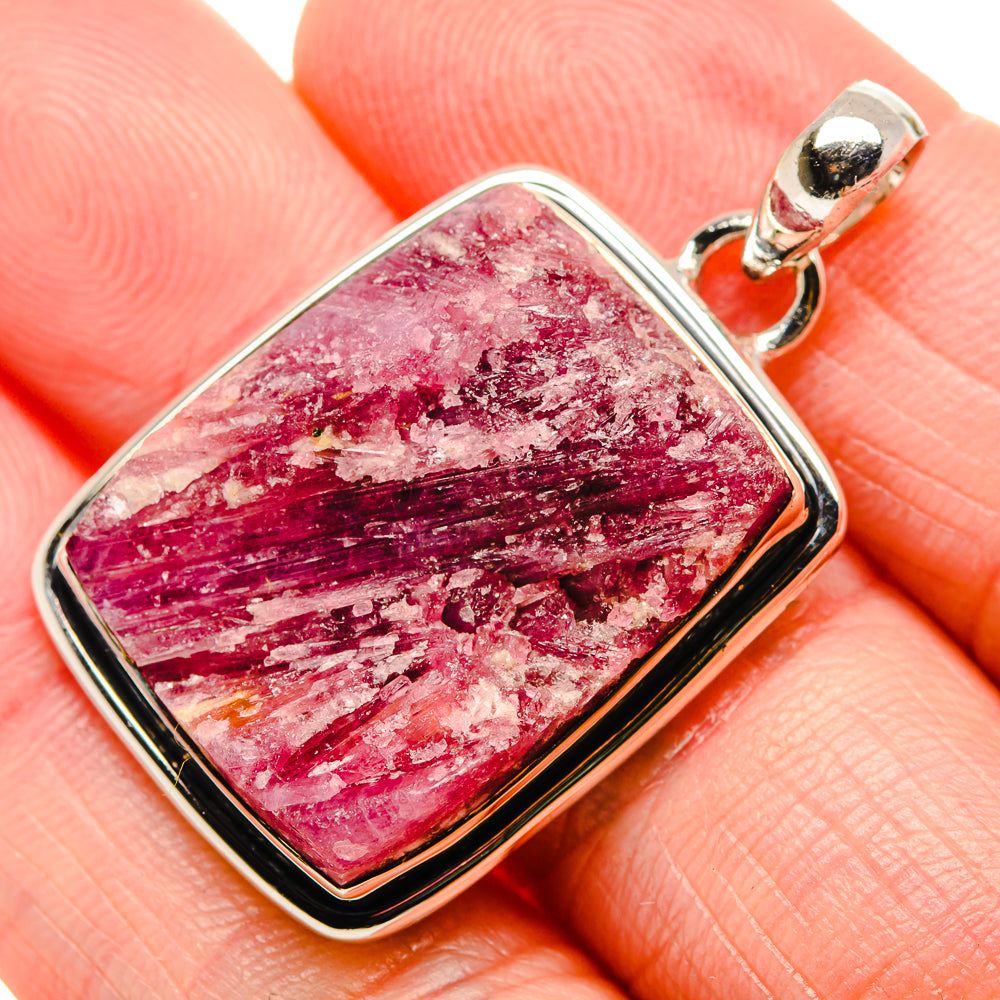 Rough Fuchsite Pendant 1 1/2" (925 Sterling Silver) PD36304 – Ana Silver Co