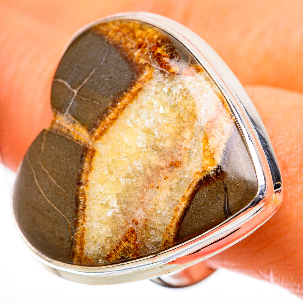 Huge Septarian Nodule Ring Size 11.75 (925 Sterling Silver) RING135911 ...